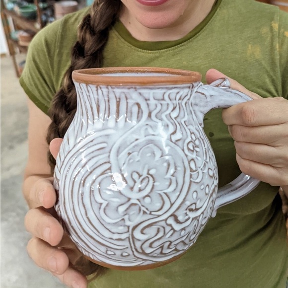 Hand Crafted | Kitchen | Bohemian Custom Made Pottery Shale Glazed 32 ...